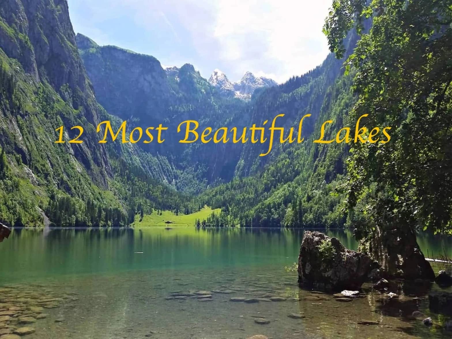 The 12 Most Beautiful Lakes in Europe (According to Us)