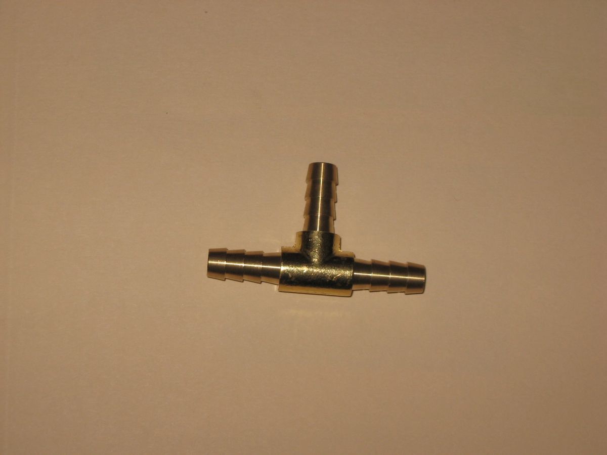 Brass Fuel Line Tee