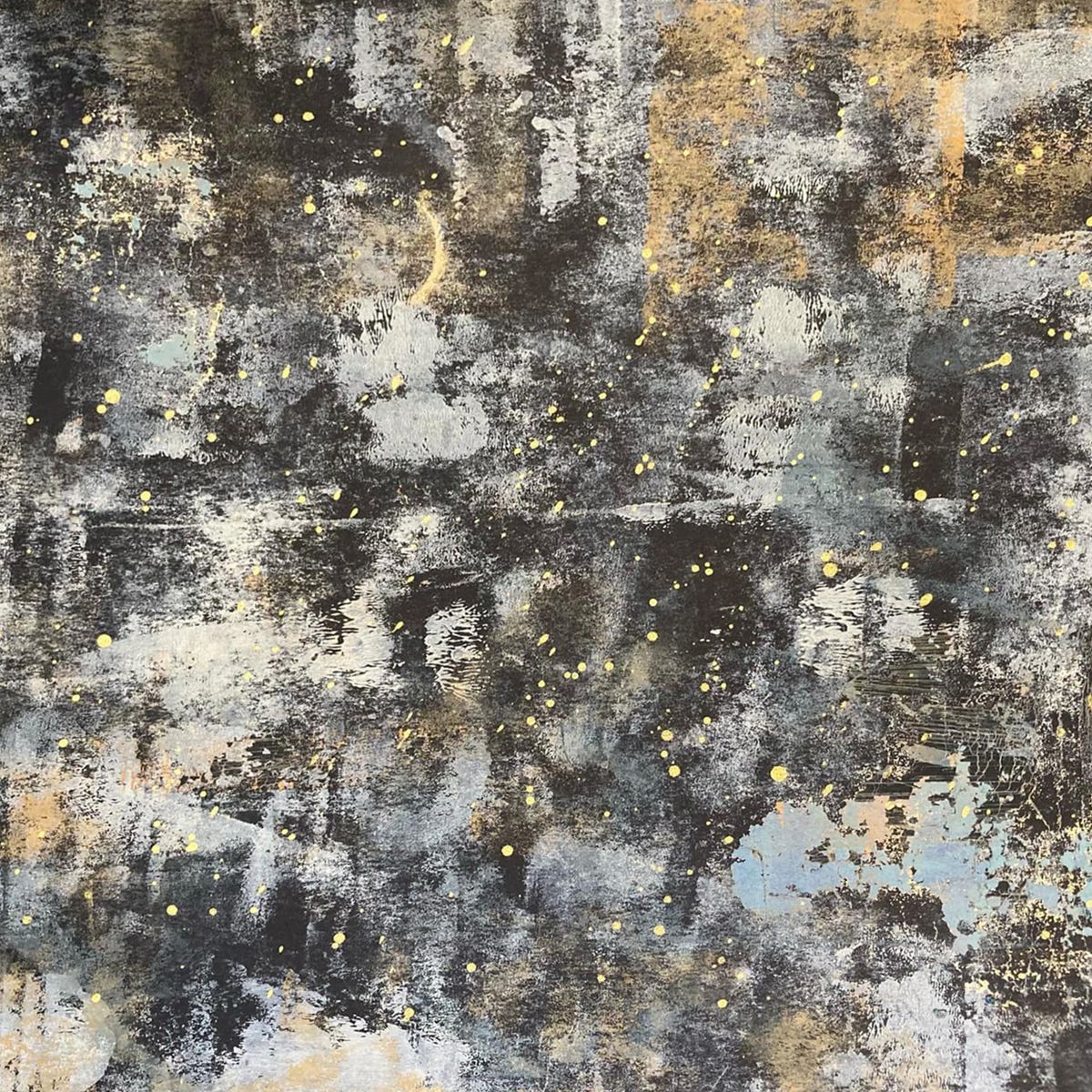 Dark and Starry Night Print 12X12