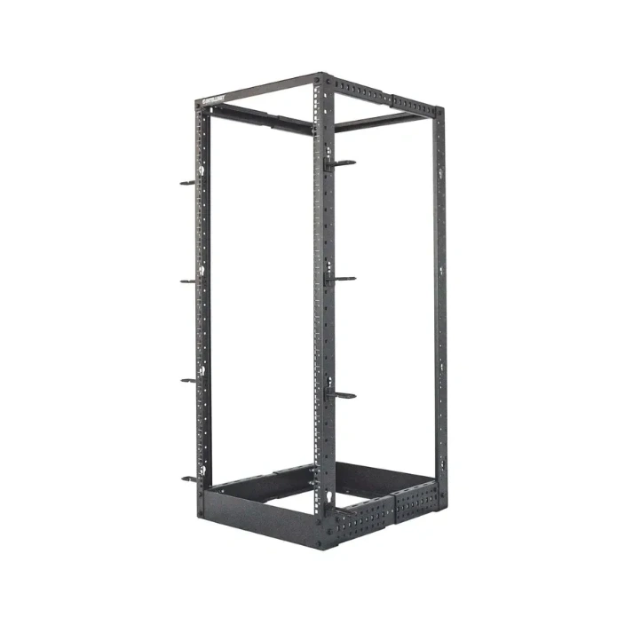 Rack Intellinet de marco abierto de 4 postes de 19" 26U color negro 714242