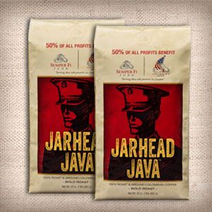 Two 2 lb bags Jarhead Java