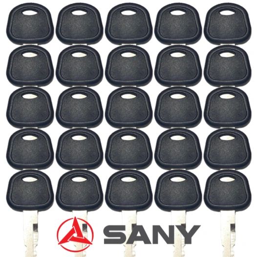 Sany 60022654 Ignition Key (25 Pack) #64 EKC68
