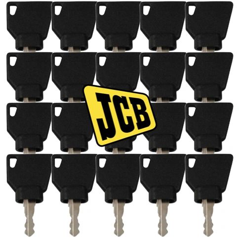 JCB IGNITION KEY 14607 (25 PACK) #16 / 701/45501A / 14603 / 8035807 / EKC78
