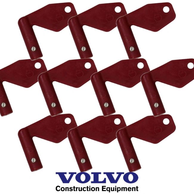 VOLVO 8157766 MASTER BATTERY DISCONNECT ISOLATOR KEY / EKC766 (10 PACK)