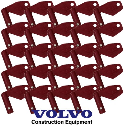 VOLVO 8157766 MASTER BATTERY DISCONNECT ISOLATOR KEY / EKC766 (25 PACK)