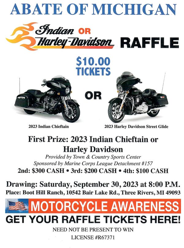 Raffle Bike | ABATE of Michigan