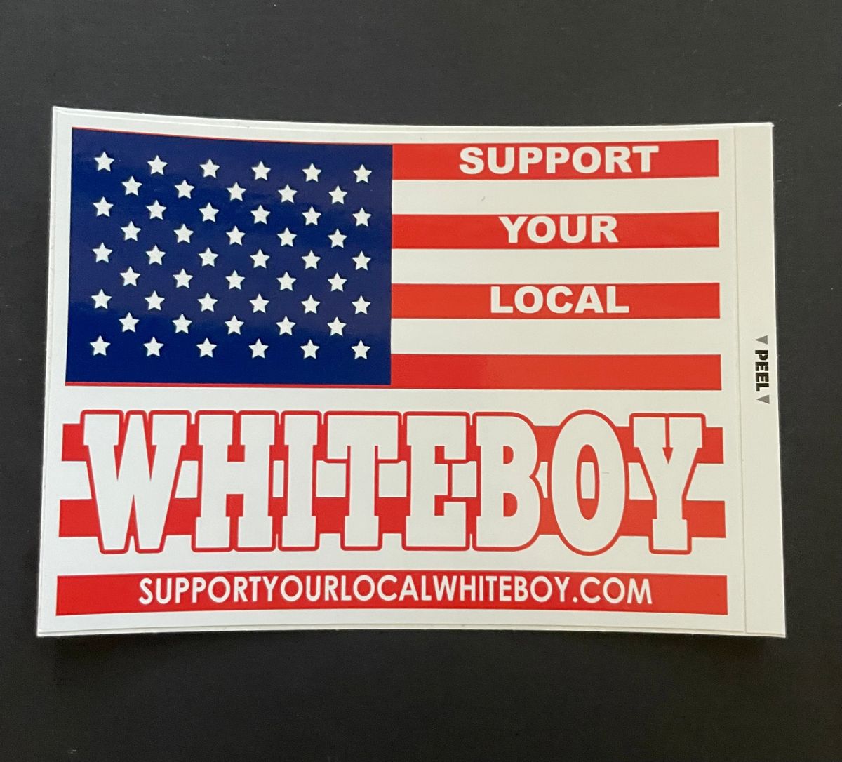 American Flag Sticker