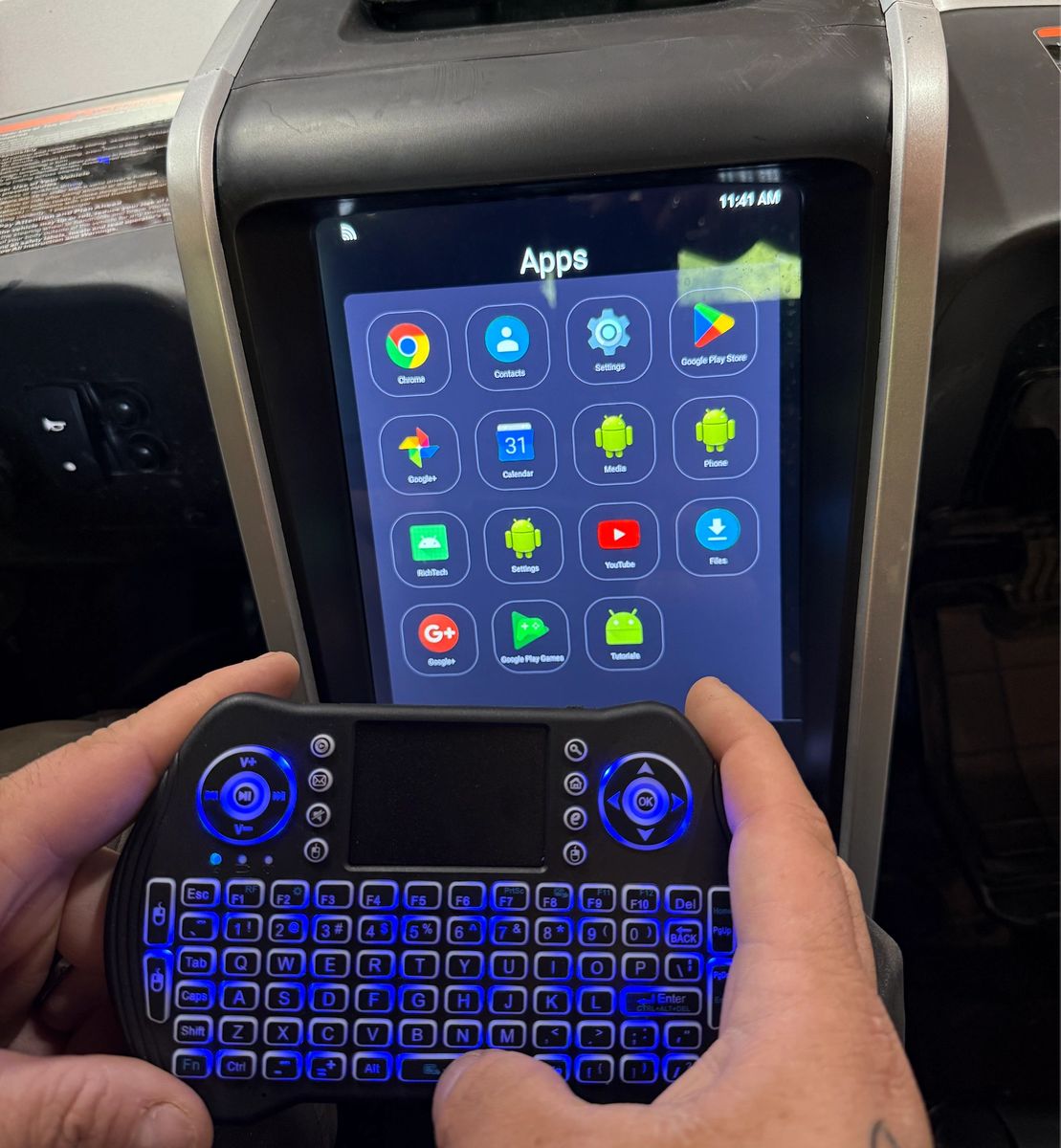 Segway Villain screen Jail Break Keyboard