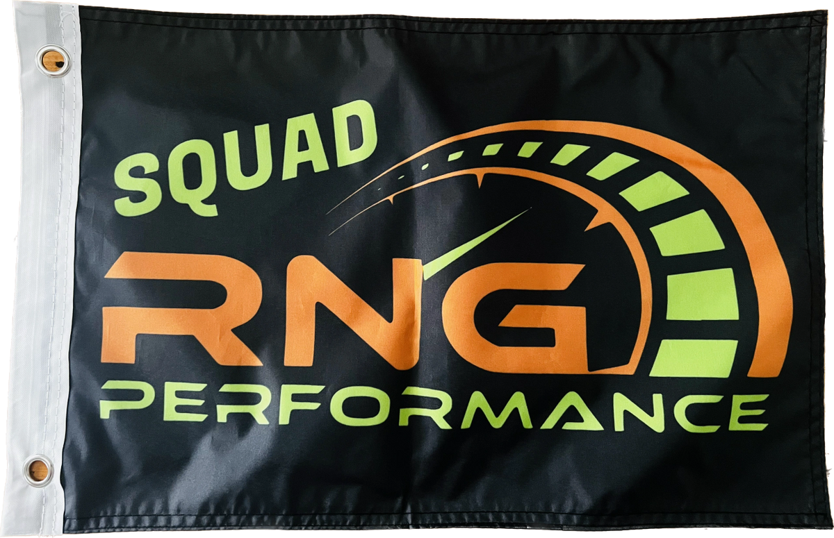 RNG SQUAD LED WHIP Flag 12 X 18 In