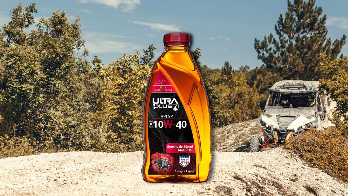 Ultra1Plus™ ATV/UTV/Motorcycle Racing Oil SAE 10W-40 Synthetic Blend 1Quart