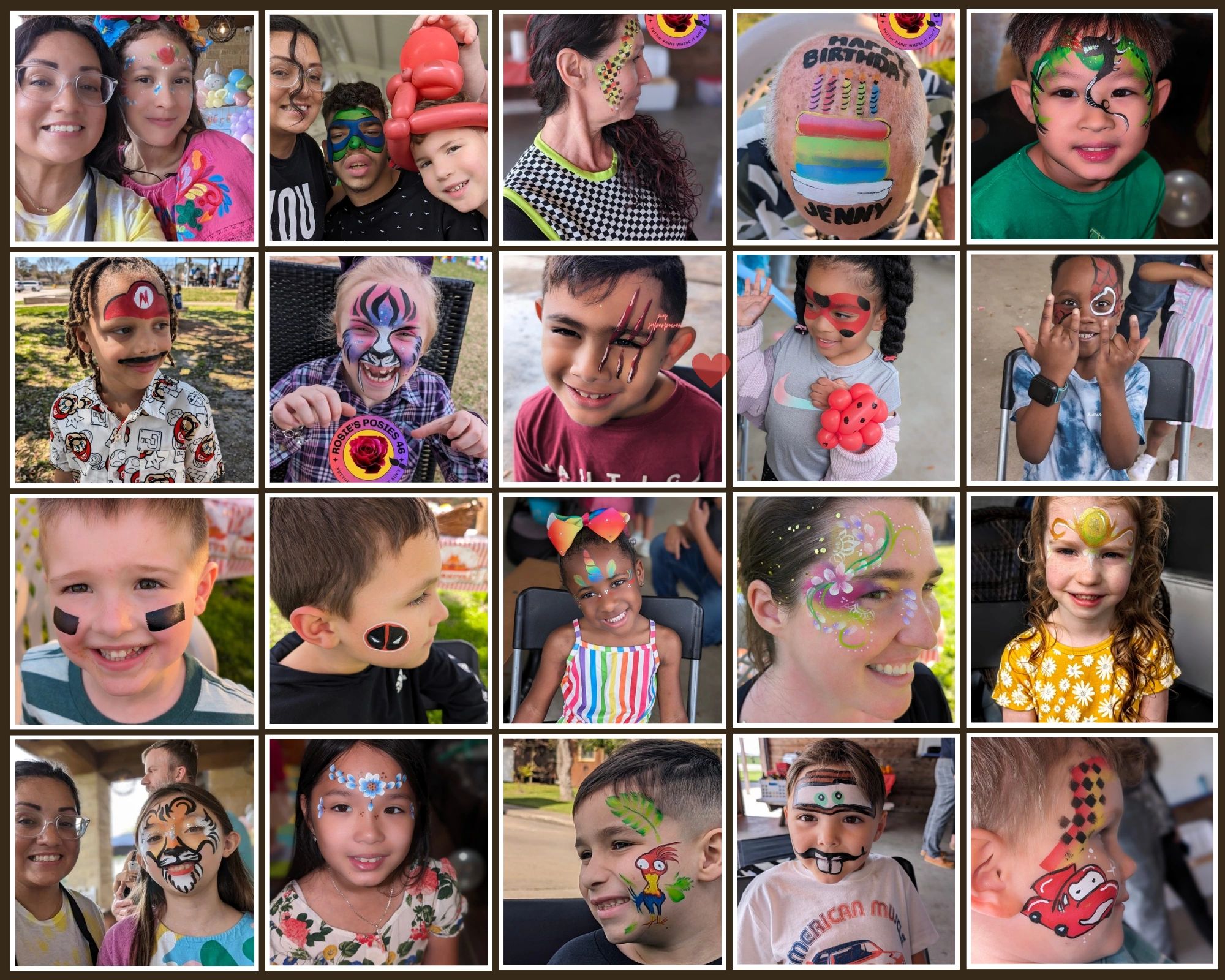 Facepainting for Amazing Birthday Parties