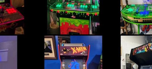 Empty Arcade Cabinets