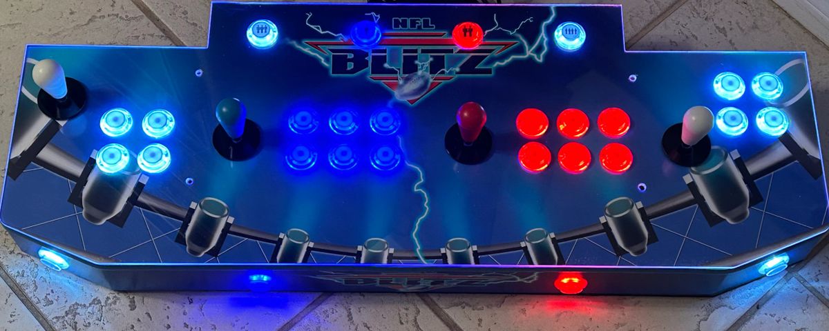 Arcade1up 2 player or 4 player oversized control panels
