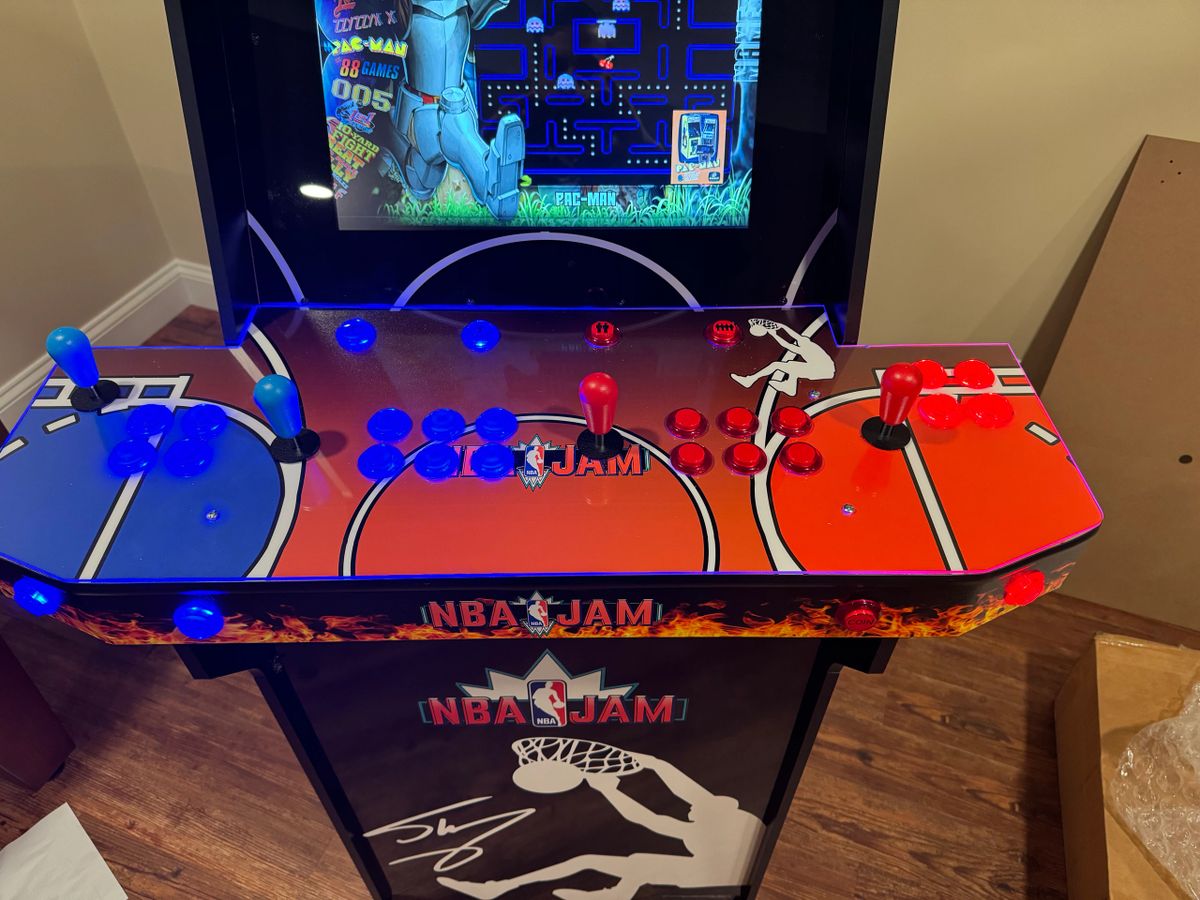 Arcade1up mod kit XL 2 player or 4 player Arcade1up mod kit