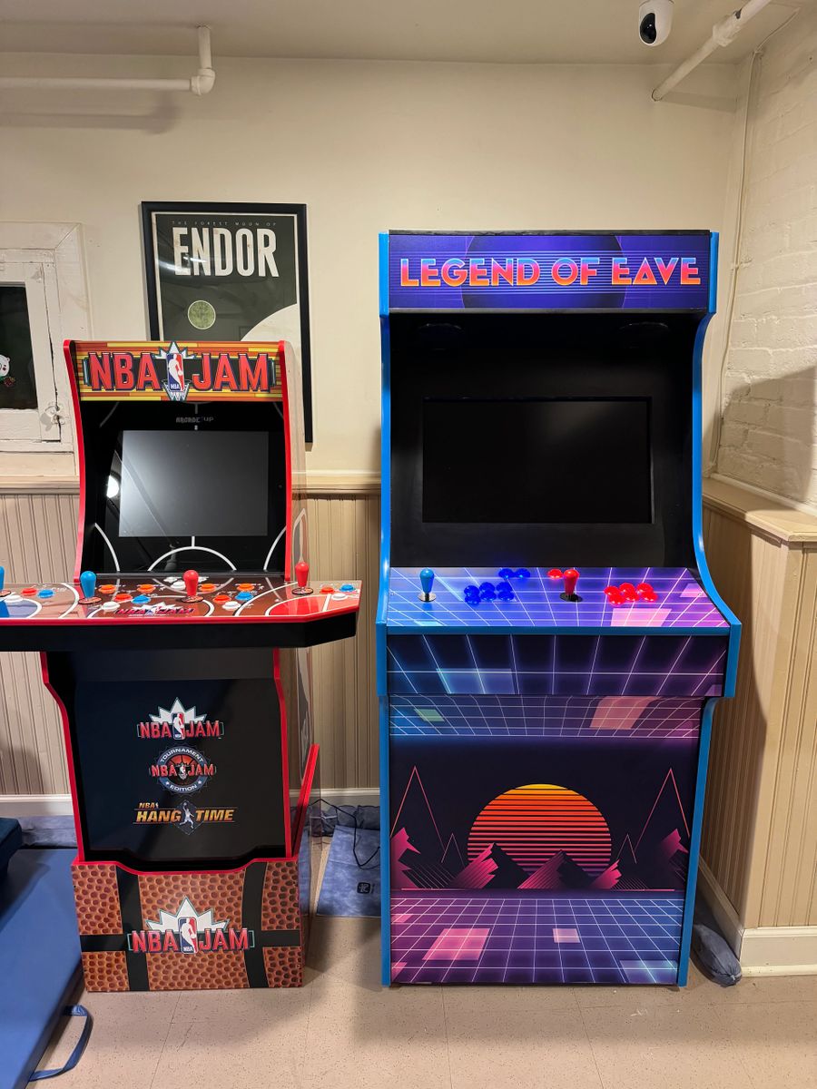 Full size arcade classics cabinet