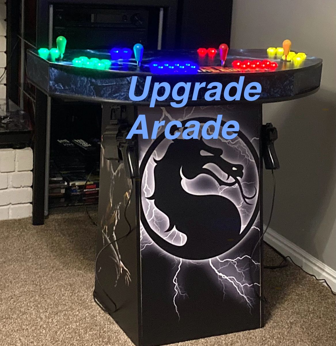 3/4 Sized pedestal arcade