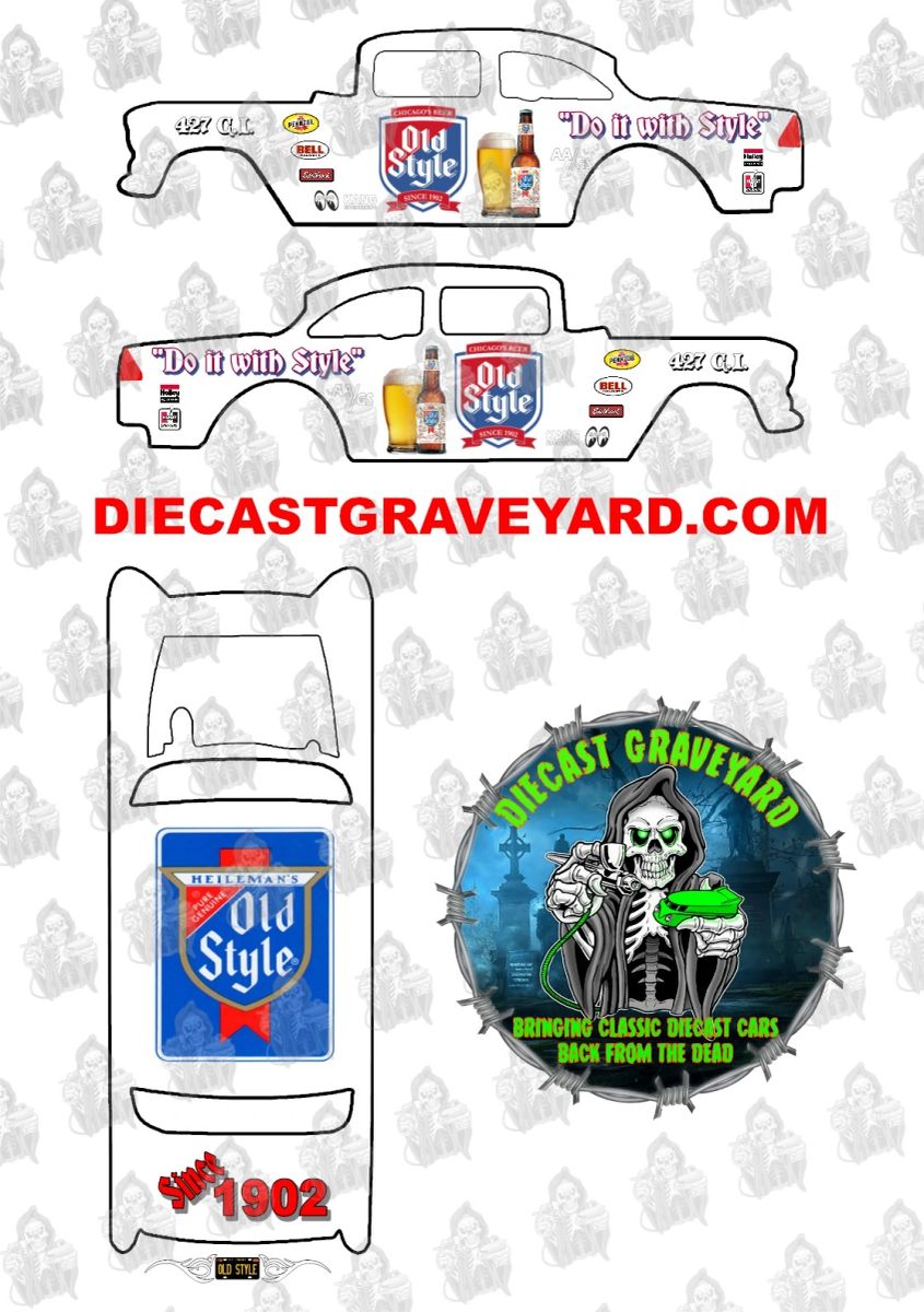 DCG-0123 Old Style Beer 55 Gasser