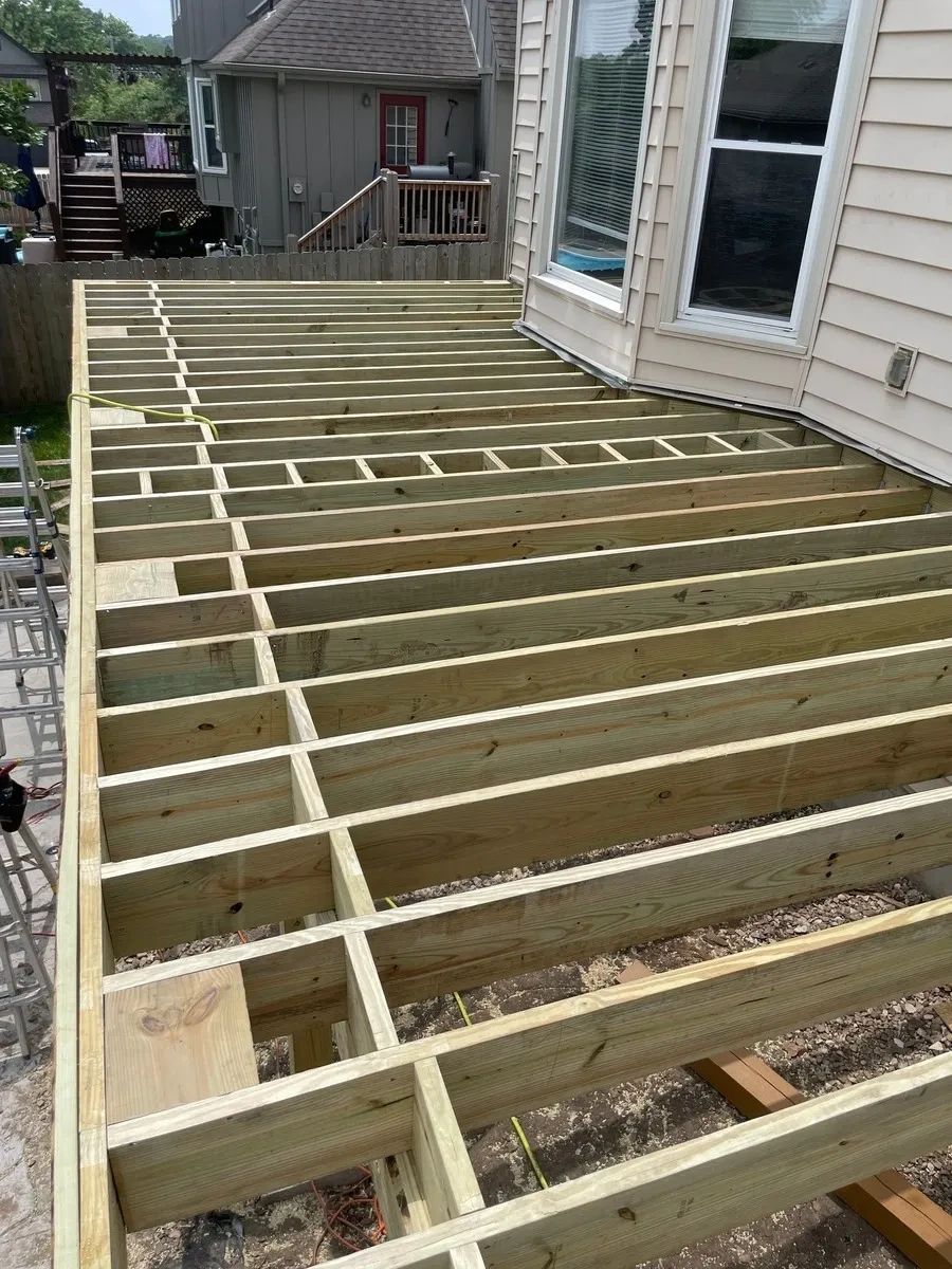 Proper Deck Framing