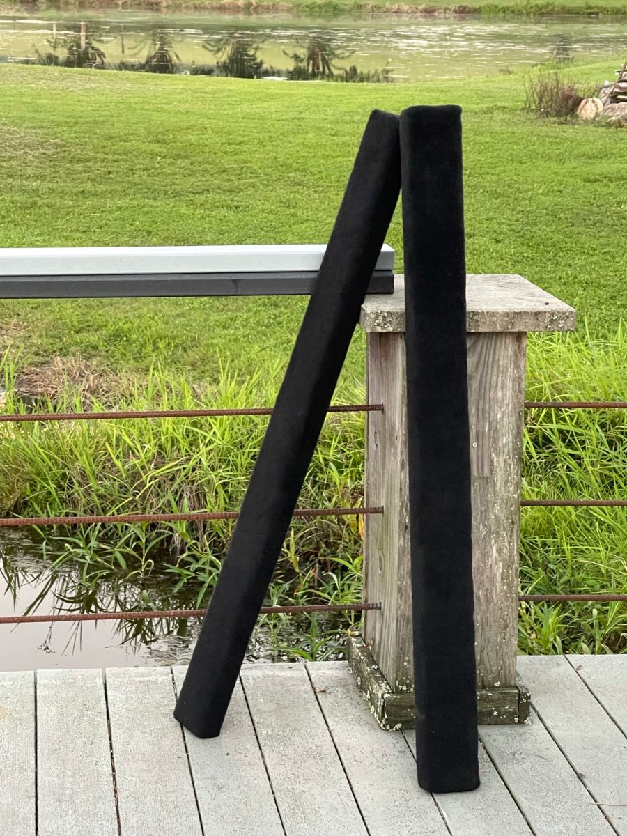 2 Bunk Boards Black 7 feet