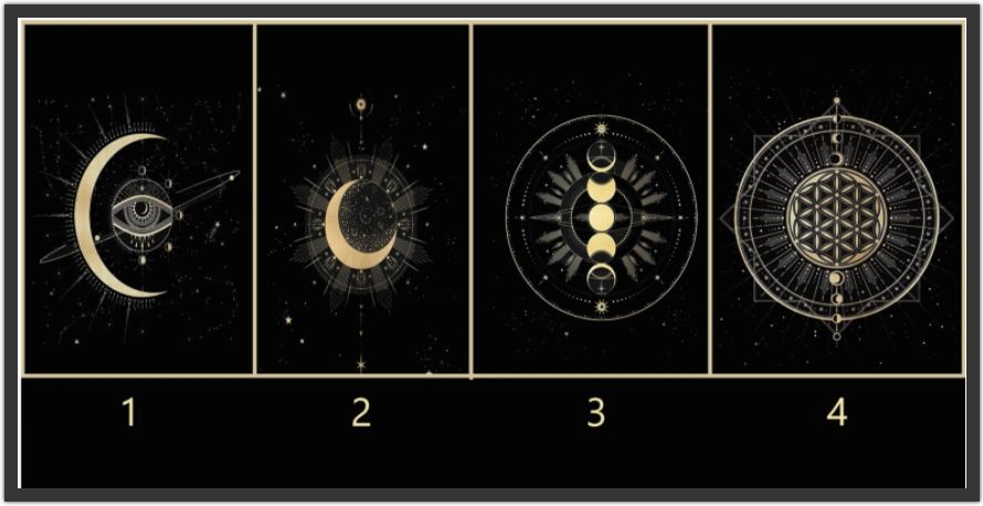 Choose A Moon Card To Receive The Message.