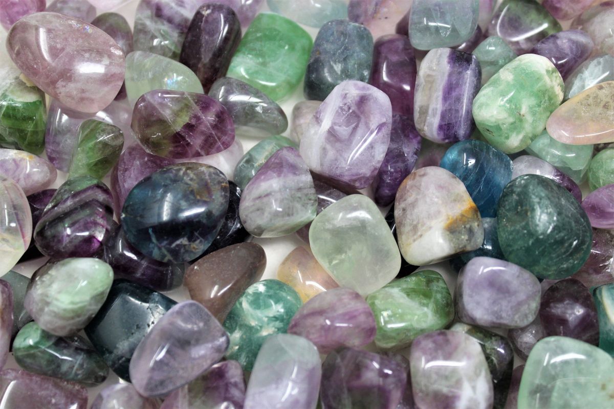 Fluorite Tumbles