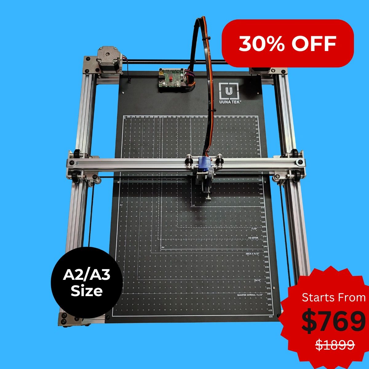 iDraw H SE - A2/A3 Size Drawing Robot/Drawing Machine/Pen Plotter ...