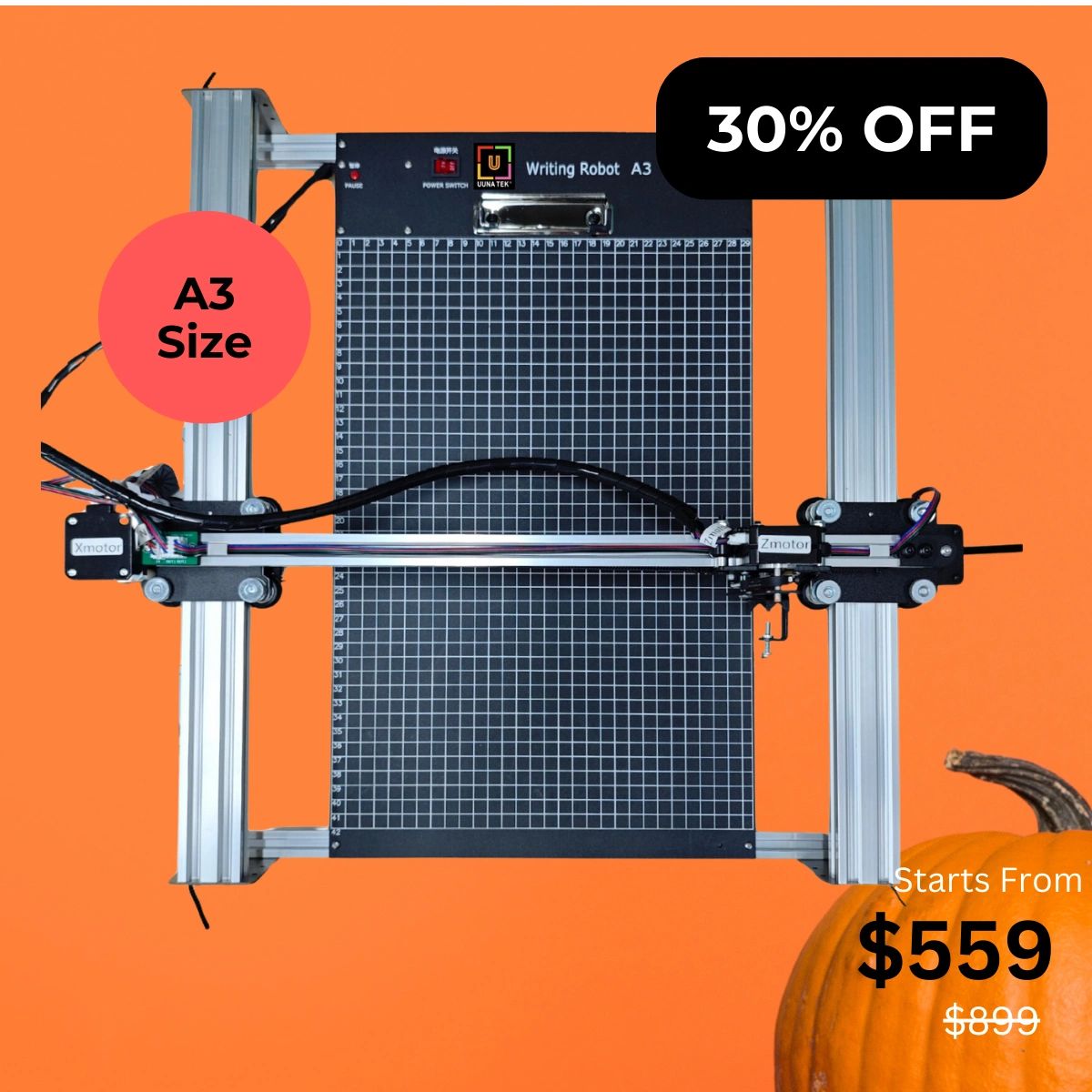 iDraw H Version Pen Plotter - A3 Size Drawing Robot Drawing Machine ...