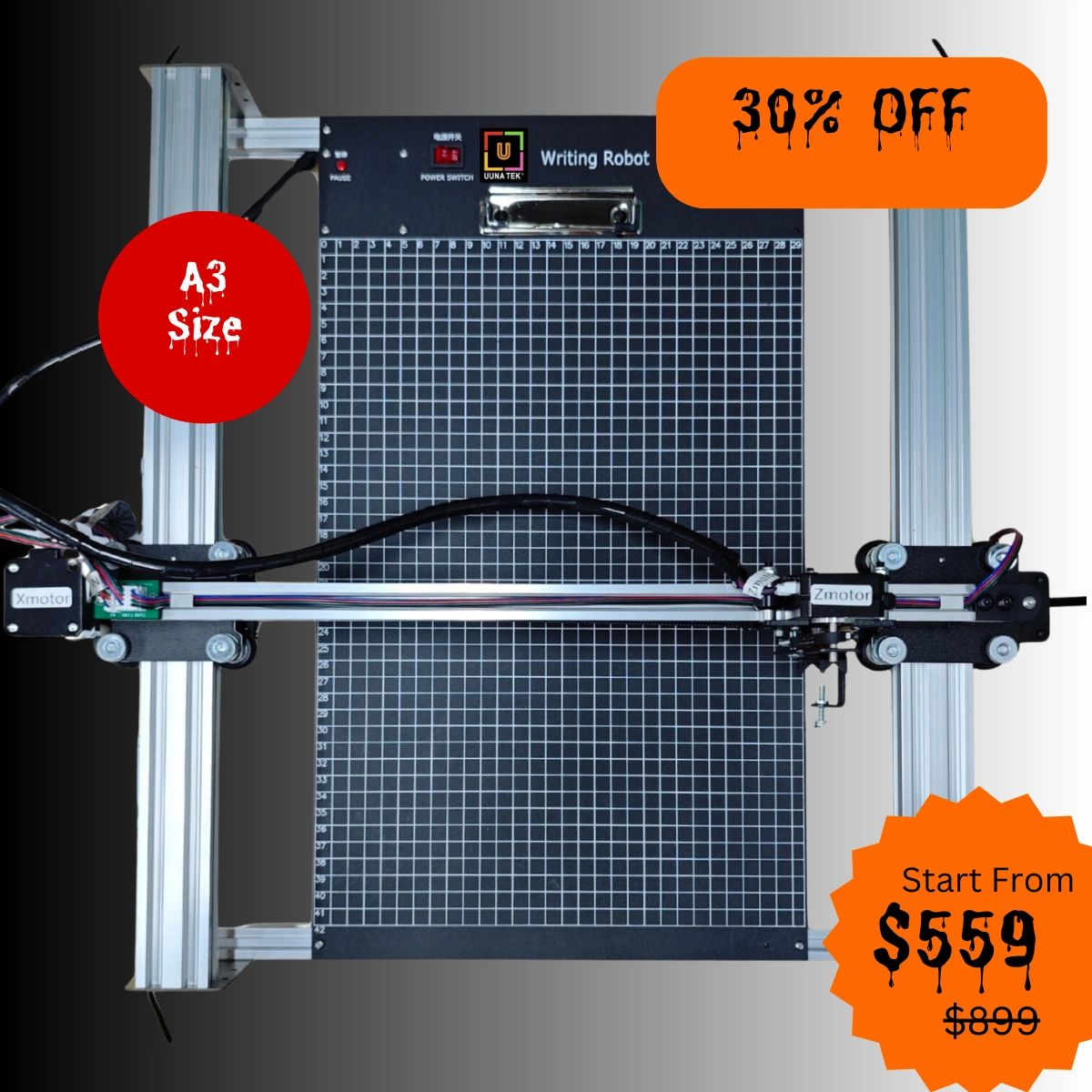 iDraw H Version Pen Plotter - A3 Size Drawing Robot Drawing Machine ...