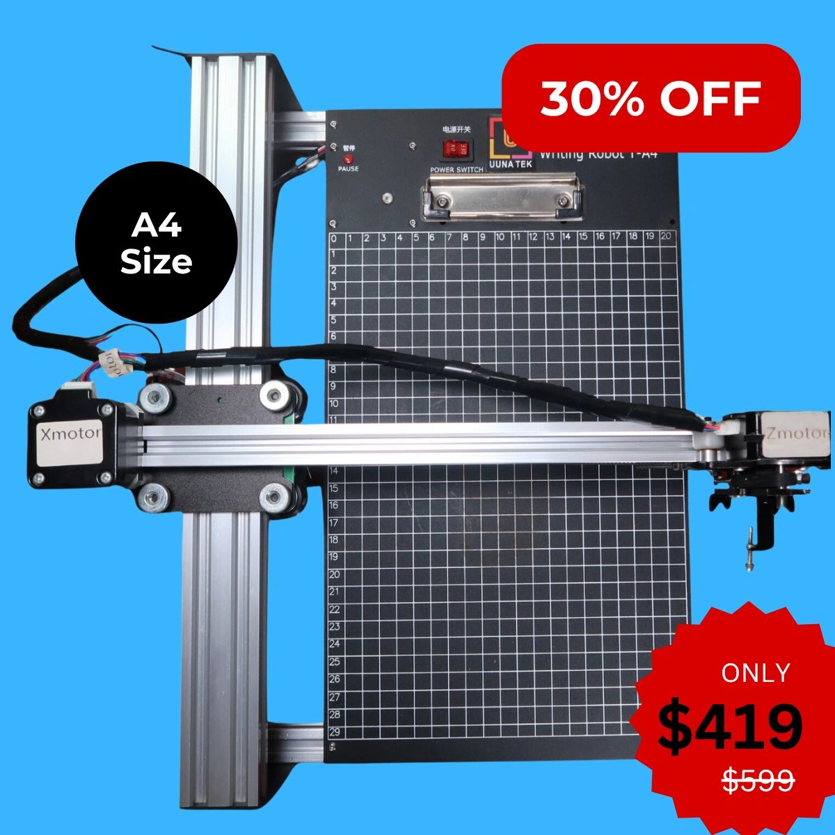 iDraw Pen Plotter 2.0 - A4 Size Drawing Robot Drawing Machine ...