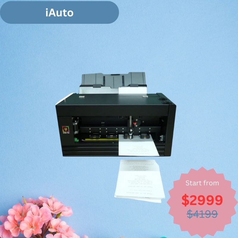 iAuto - Auto Feeding Pen Plotter for Bulk Writing and Drawing