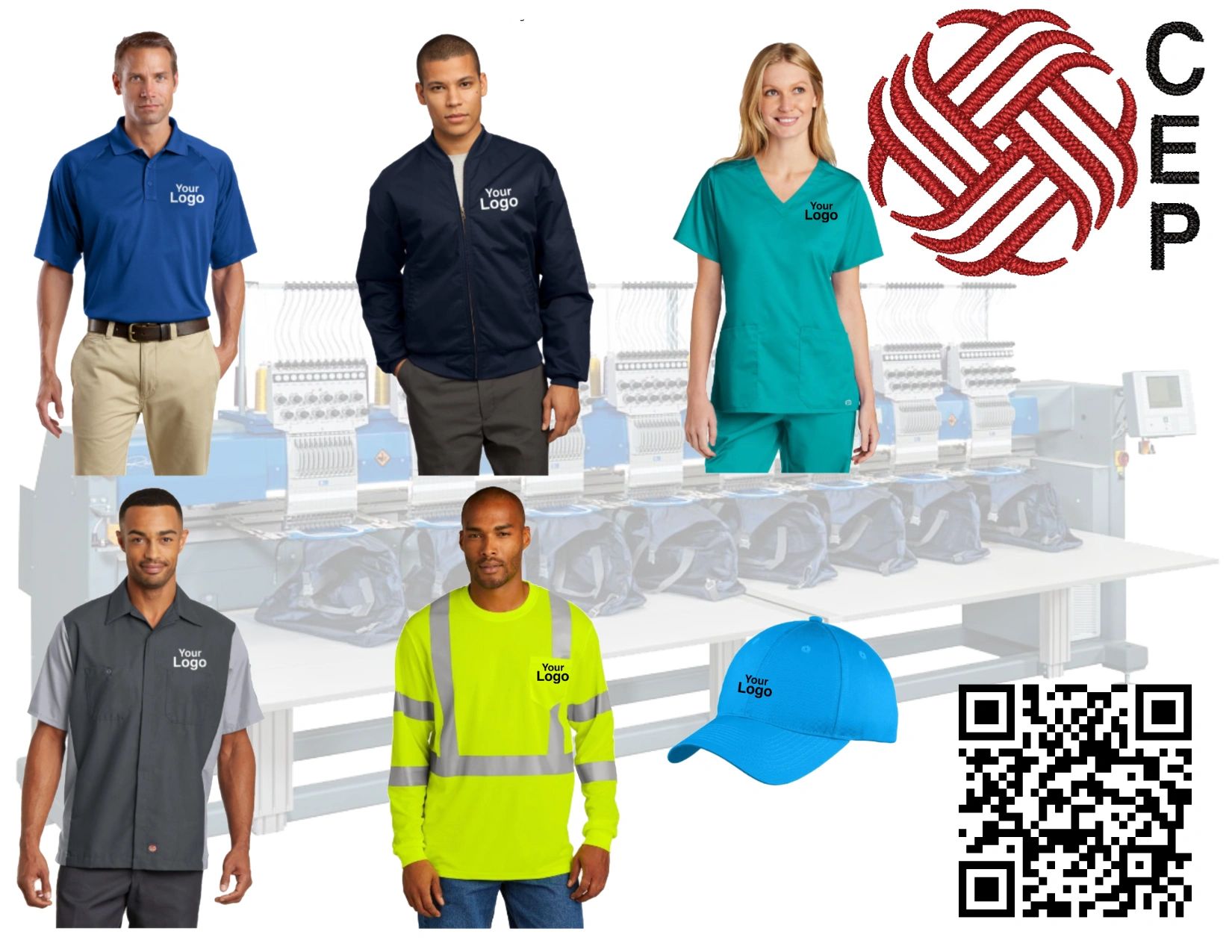 Custom Embroidery & Print - Embroidery, Custom Design