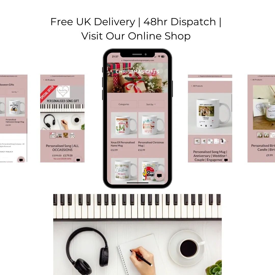 Personalised Song Gifts - The Personalised Song Company
