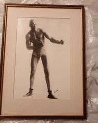 Vintage Jack Johnson boxing memorabilia
