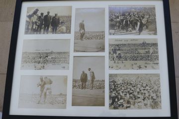 Vintage Jack Johnson boxing memorabilia