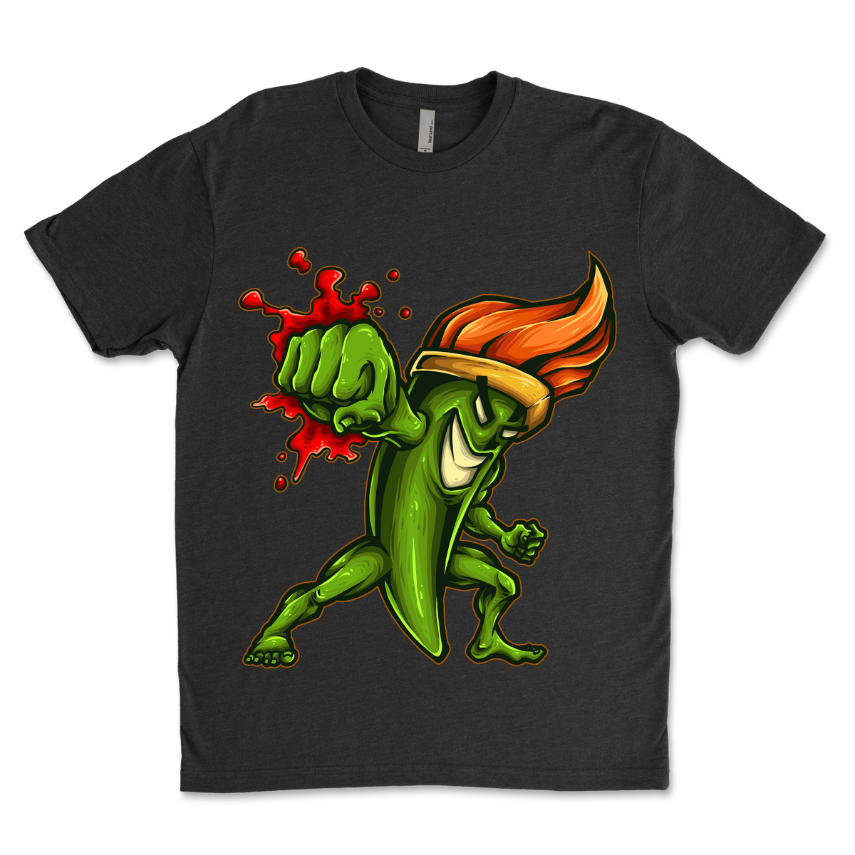 Brush Fighter DTF Print