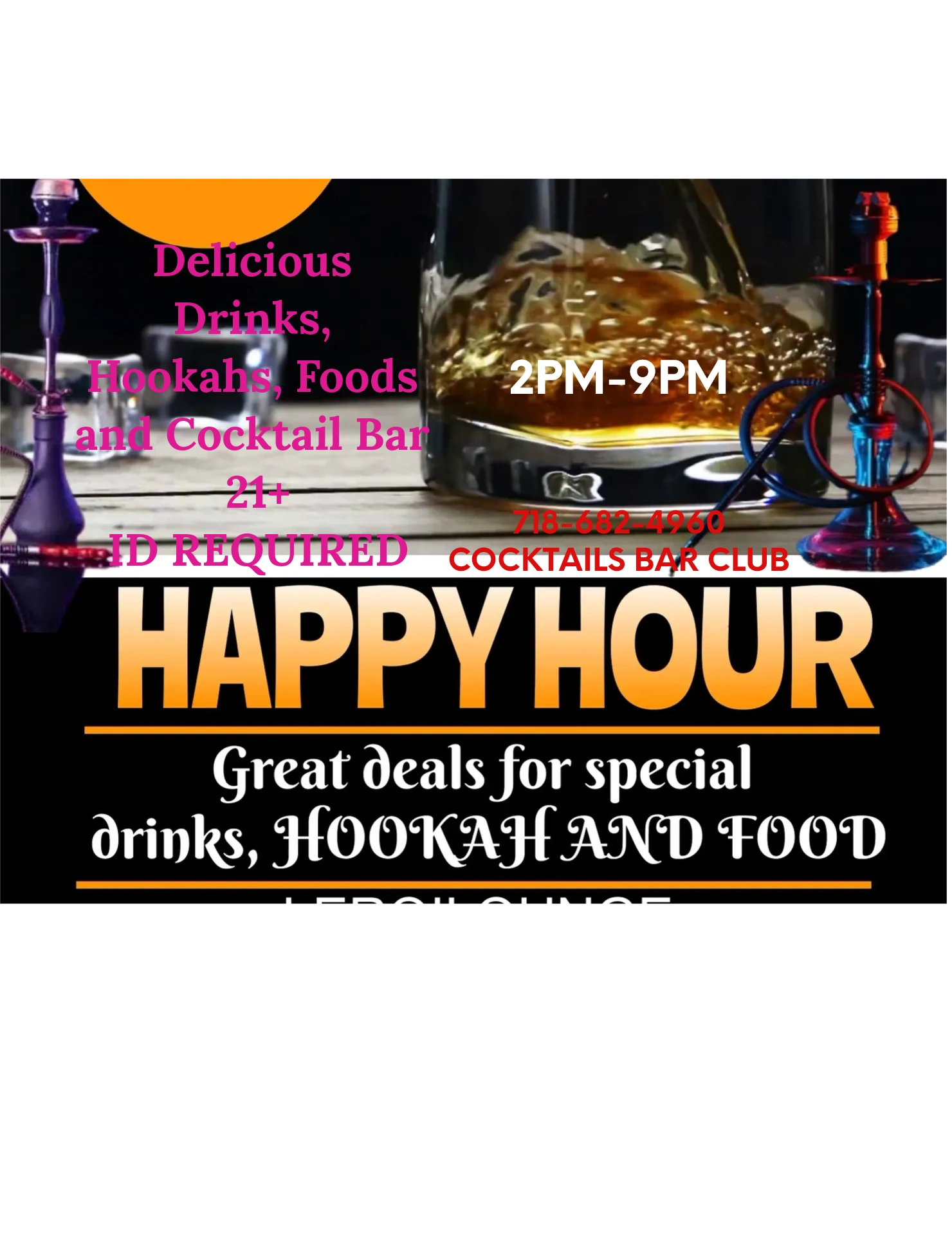MENU 9PM 4AM MENU 9PM 4AM