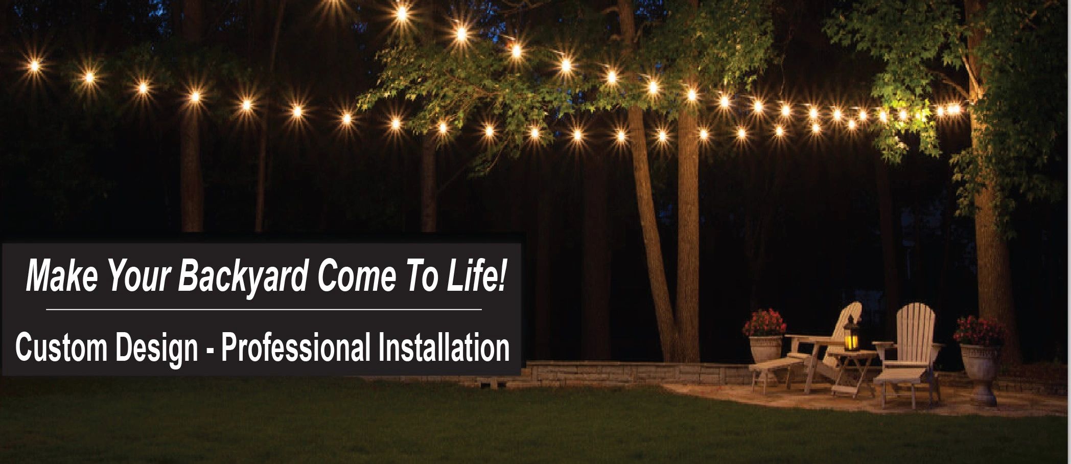 Patio Lighting Installation - Patio Lighting Pros