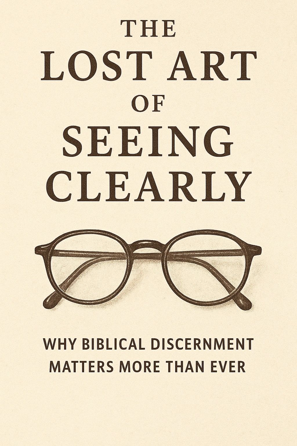 The Lost Art of Seeing Clearly