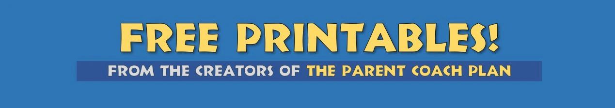 Parent Coach Plan - Discipline Chart, Behavior Charts, Free Parenting Tools