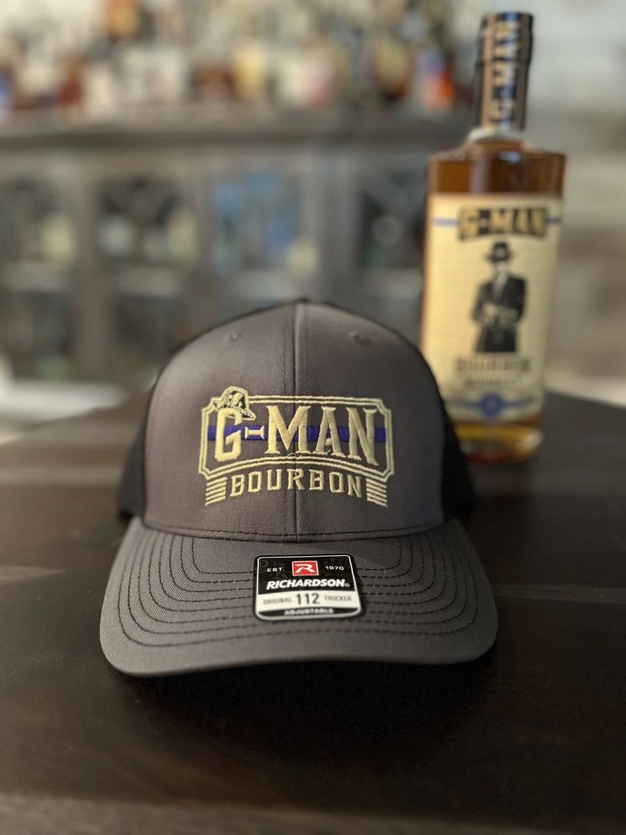 G-Man Bourbon Grey Cap