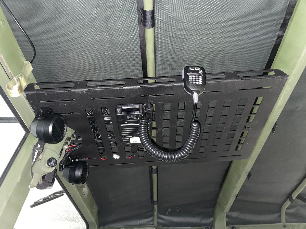 HUMVEE Overhead Molle Shelf