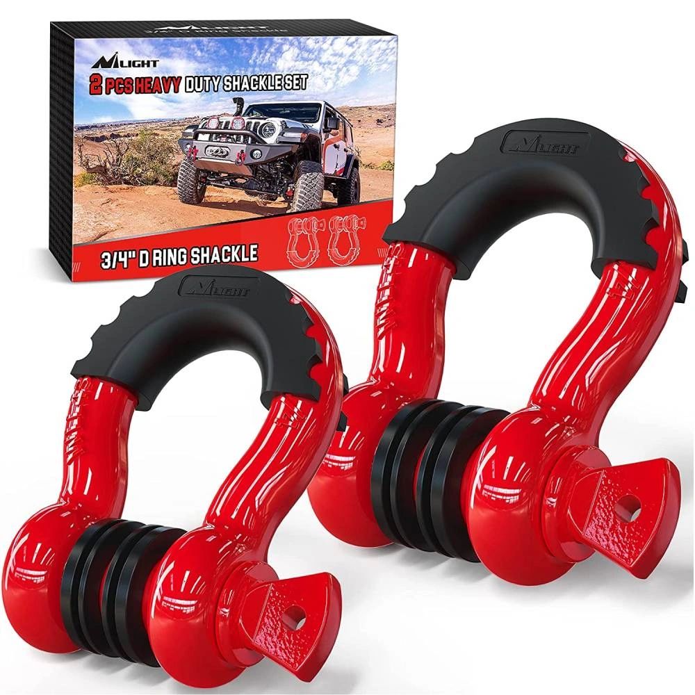 RED D-Ring Shackles