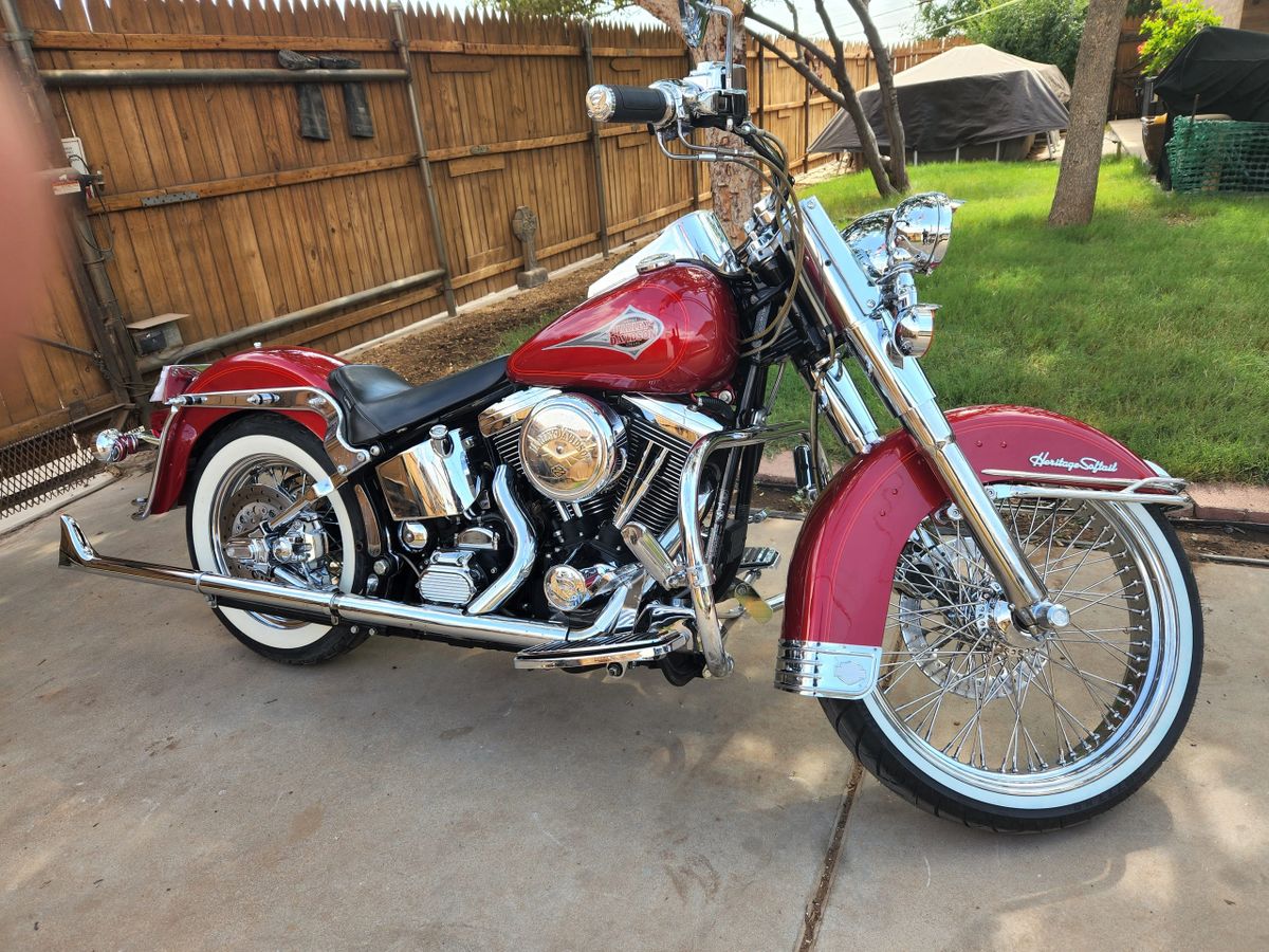 21'' Harley front rim Set