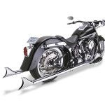 Samson Fishtails for Softails 36″ Chrome