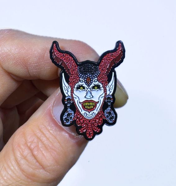 Glamour Goblin Enamel Pin