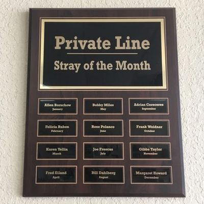 PLAQUES | Private Line