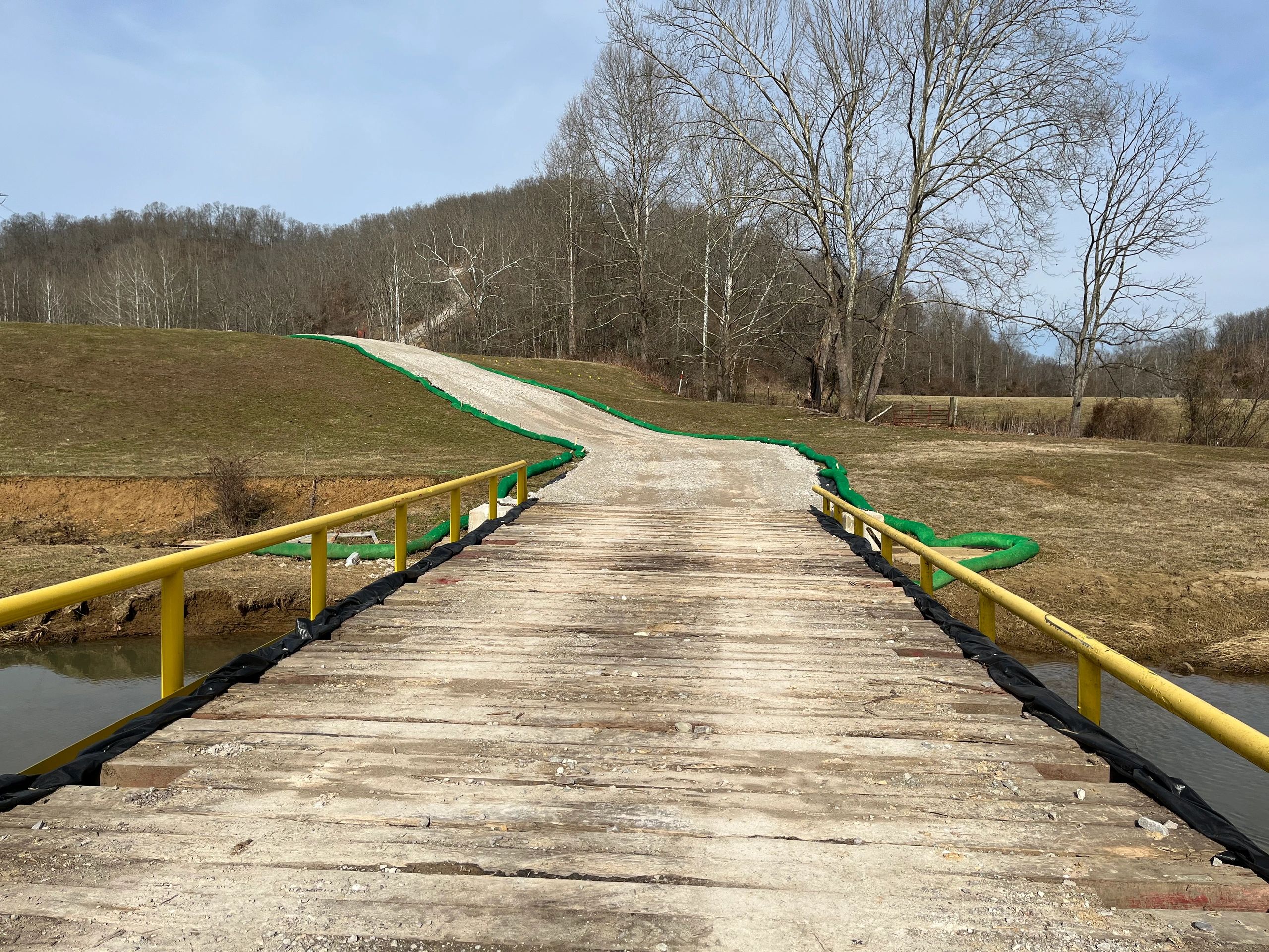 40' Steel Temporary Bridges, the perfect access solution.