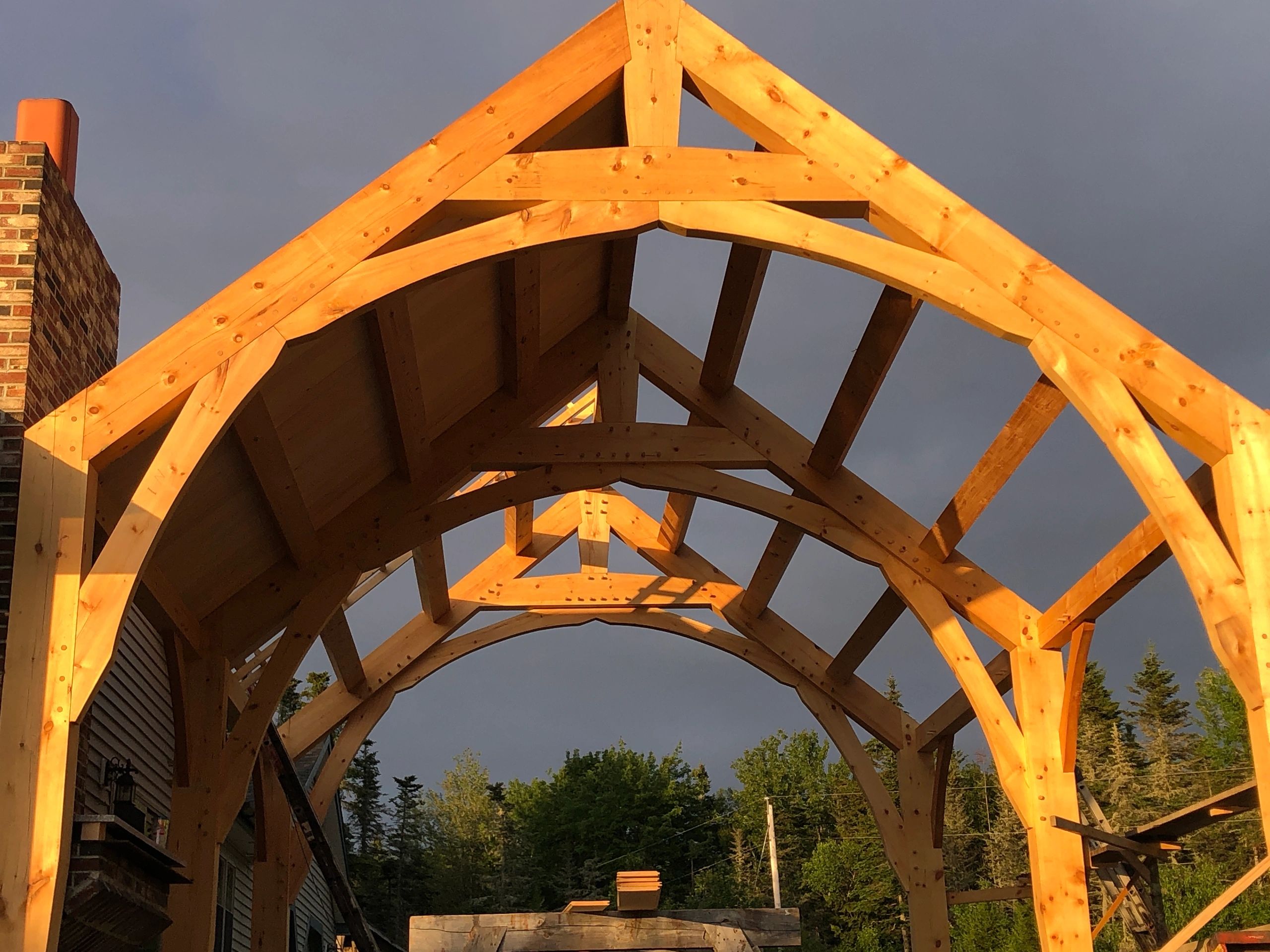 Maine Authentic Timber Frames 207-647-4400