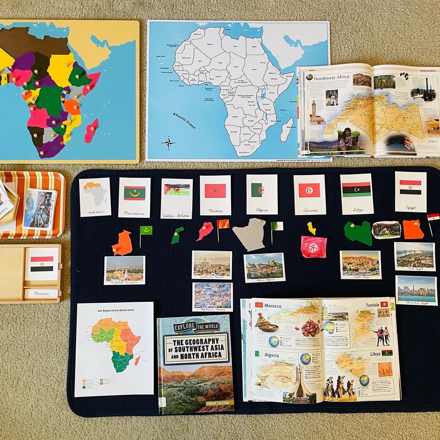 Exploring the Countries of North Africa