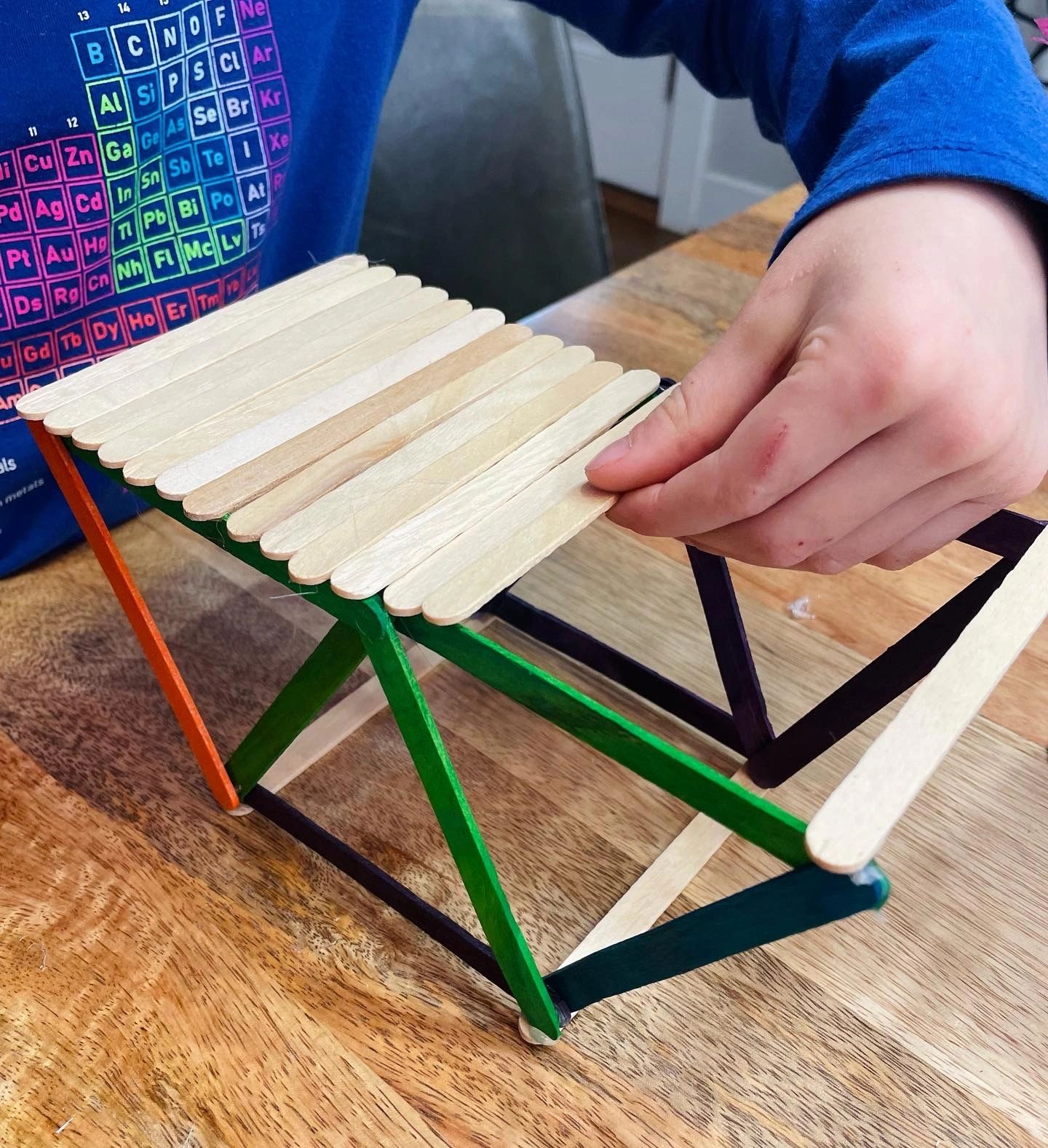 Building Truss Bridges with Triangles